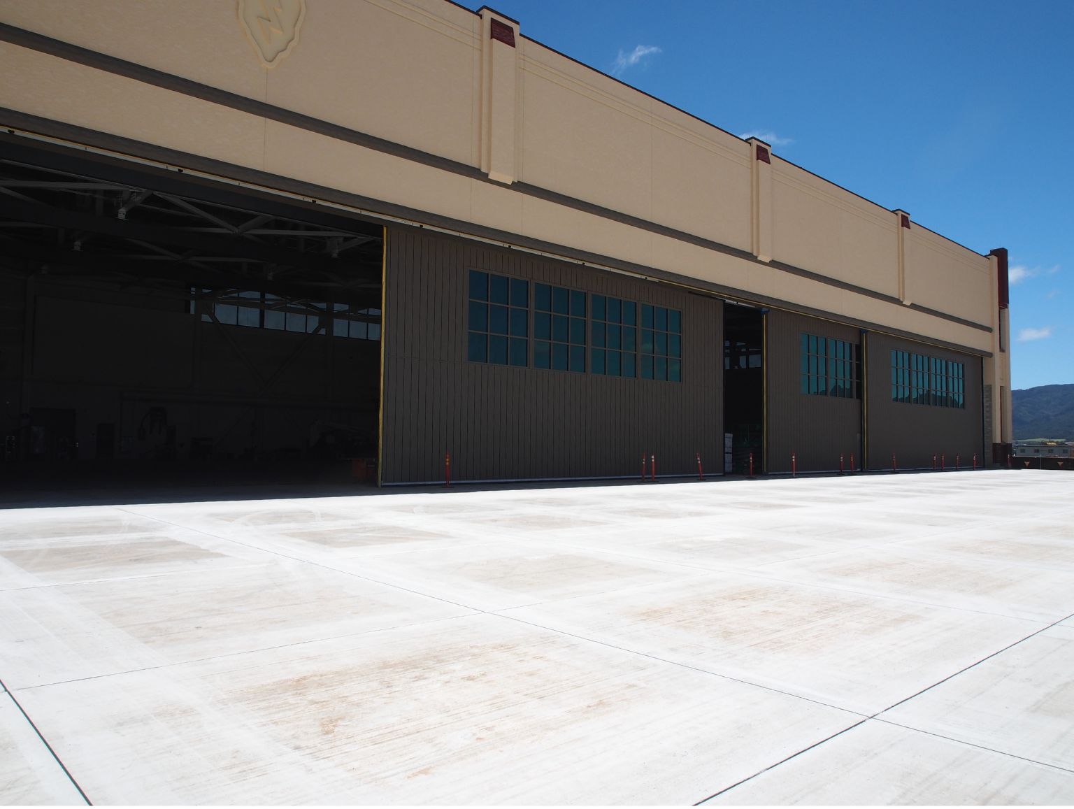 Precision Engineered Steel Hangar Door